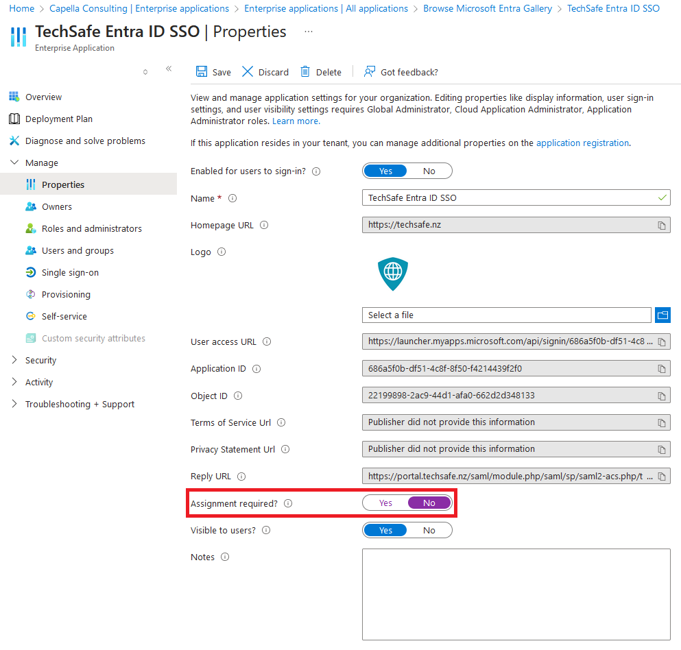 SSO Setup Guide – TechSafe Mobile Device Management